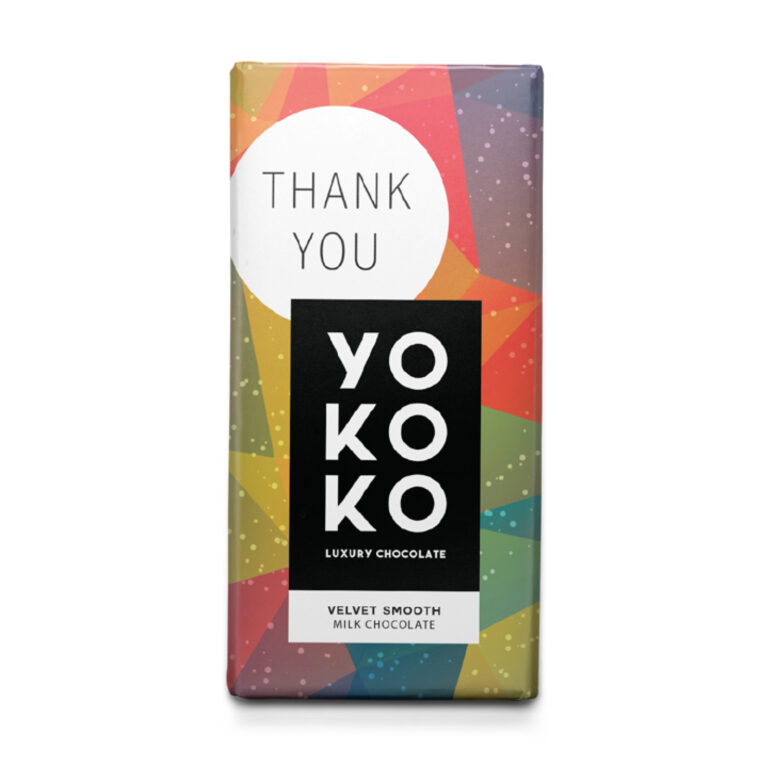 Thank You – Milk Chocolate – YOKOKO Chocolate